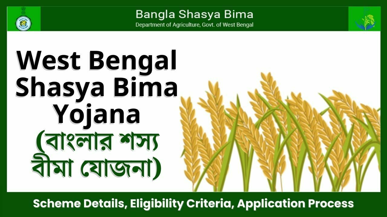 West Bengal Shasya Bima Yojana 2022 - Eligibility Criteria, Scheme Detail
