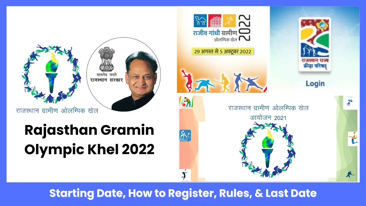Rajasthan Gramin Olympic Khel 2022: How to Register, & Rules
