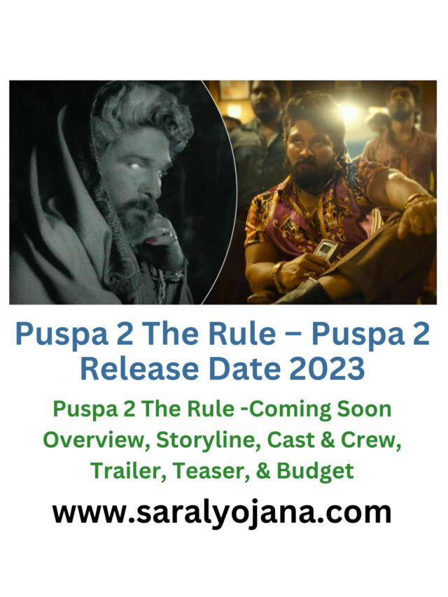 Puspa 2 The Rule – Puspa 2 Release Date 2023 - Saralyojana